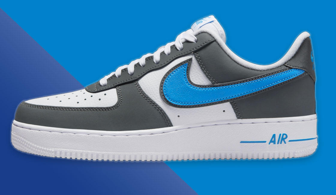Nike Air Force 1 Iron Grey Photo Blue – hier kaufen | snkraddicted