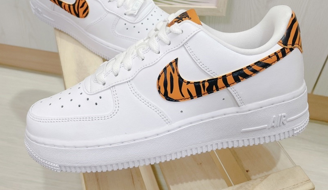 Nike Air Force 1 Tiger Stripes – hier kaufen | snkraddicted