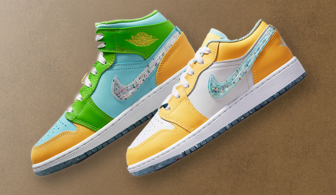 Nike Air Jordan 1 Recycled Grind Pack – hier kaufen | snkraddicted
