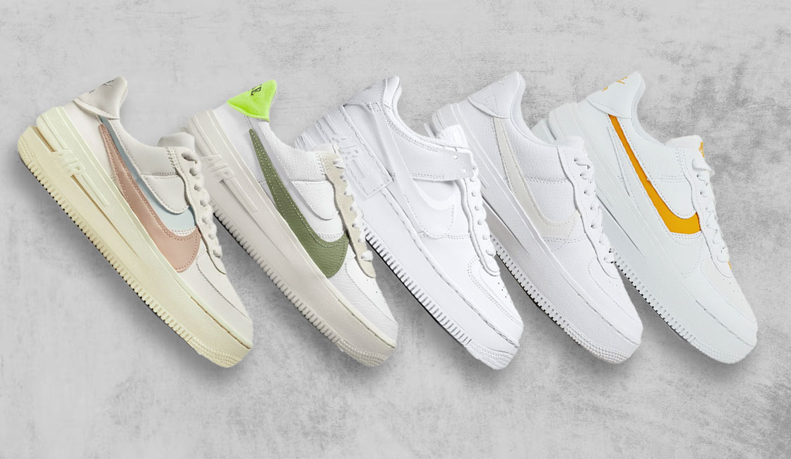 Viele Air Force 1 Shadow & Platform Modelle mit 20% – Alle Infos ...