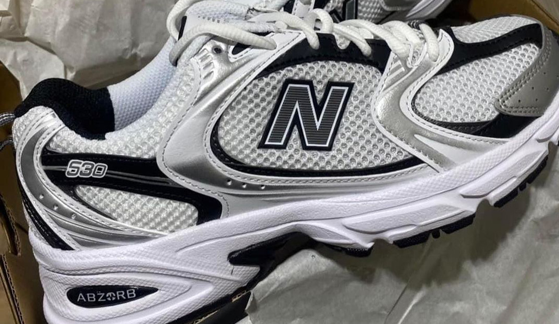New Balance 530 White Black Silver – MR530LB | snkraddicted