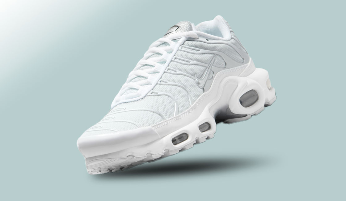 Nike Air Max Plus TN White Metallic Silver - hier kaufen | snkraddicted