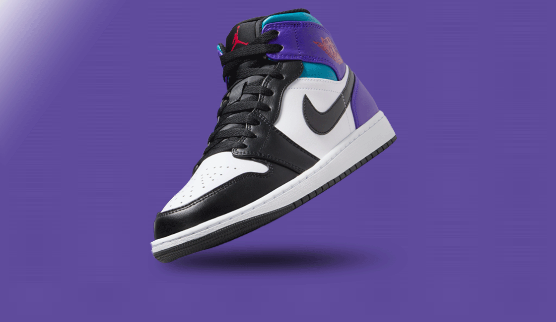 Nike Air Jordan 1 Mid Bright Concord – DQ8426-154 | snkraddicted