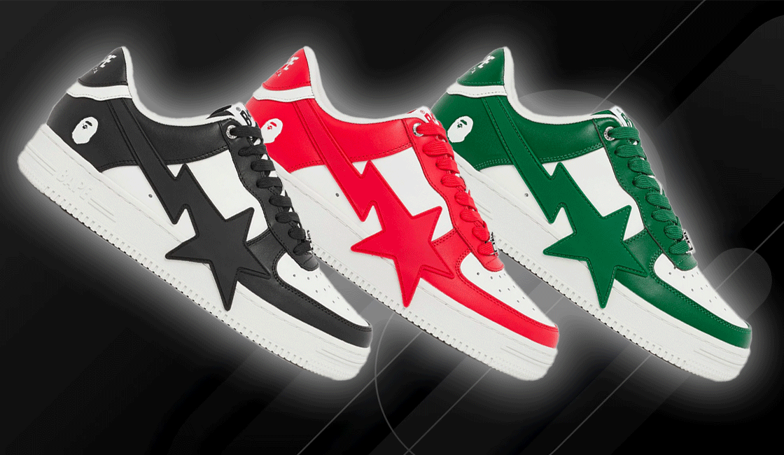 A Bathing Ape Sta Enlarged – Neue BAPE Sneaker hier kaufen | snkraddicted