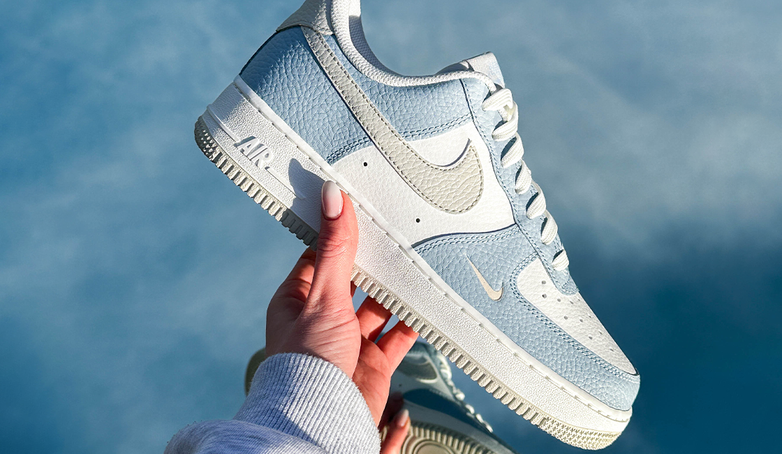 Nike Air Force 1 Bone Light Armory Blue – HF0022-400 | snkraddicted