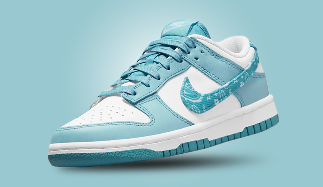 Nike Dunk Low Blue Paisley - DH4401-101 | snkraddicted