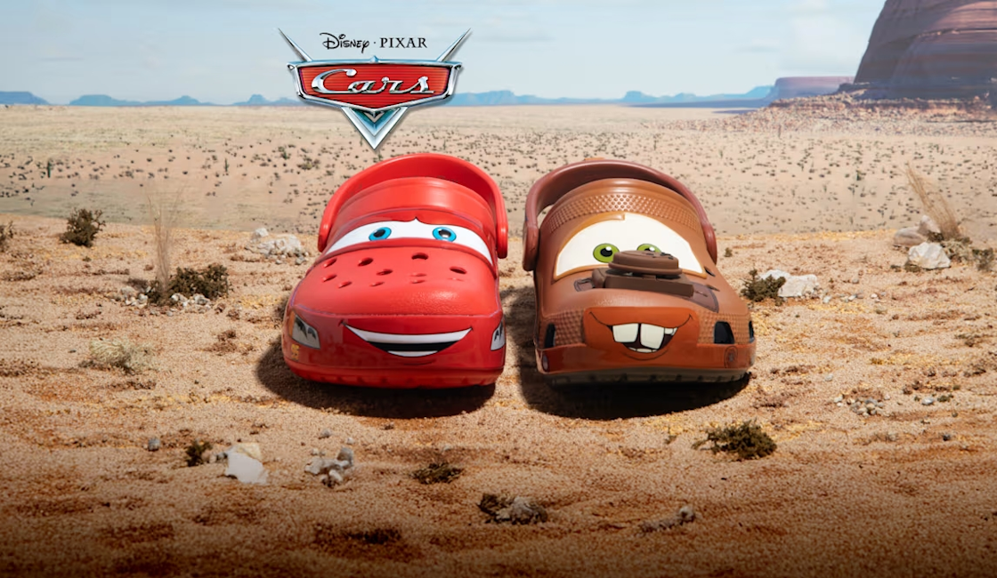 Disney & Pixar Cars x Crocs Classic Clog Lightning McQueen & Mater ...