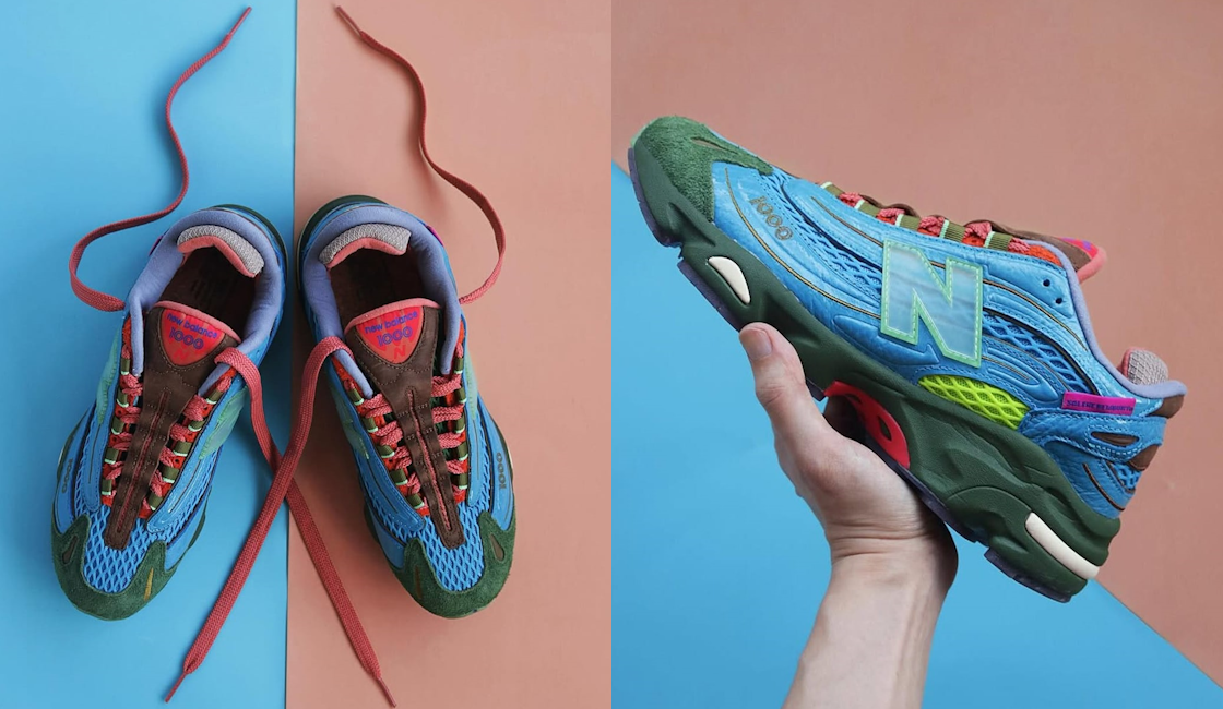 Salehe Bembury x New Balance 1000 Fog Be The Cloud – M1000BM | snkraddicted